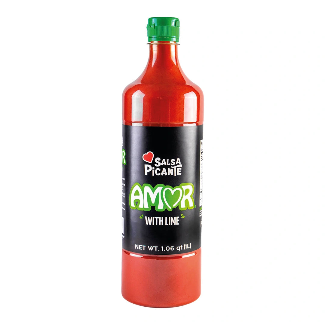 Amor Lemon Hot Sauce, 33 oz — Cordialsa USA