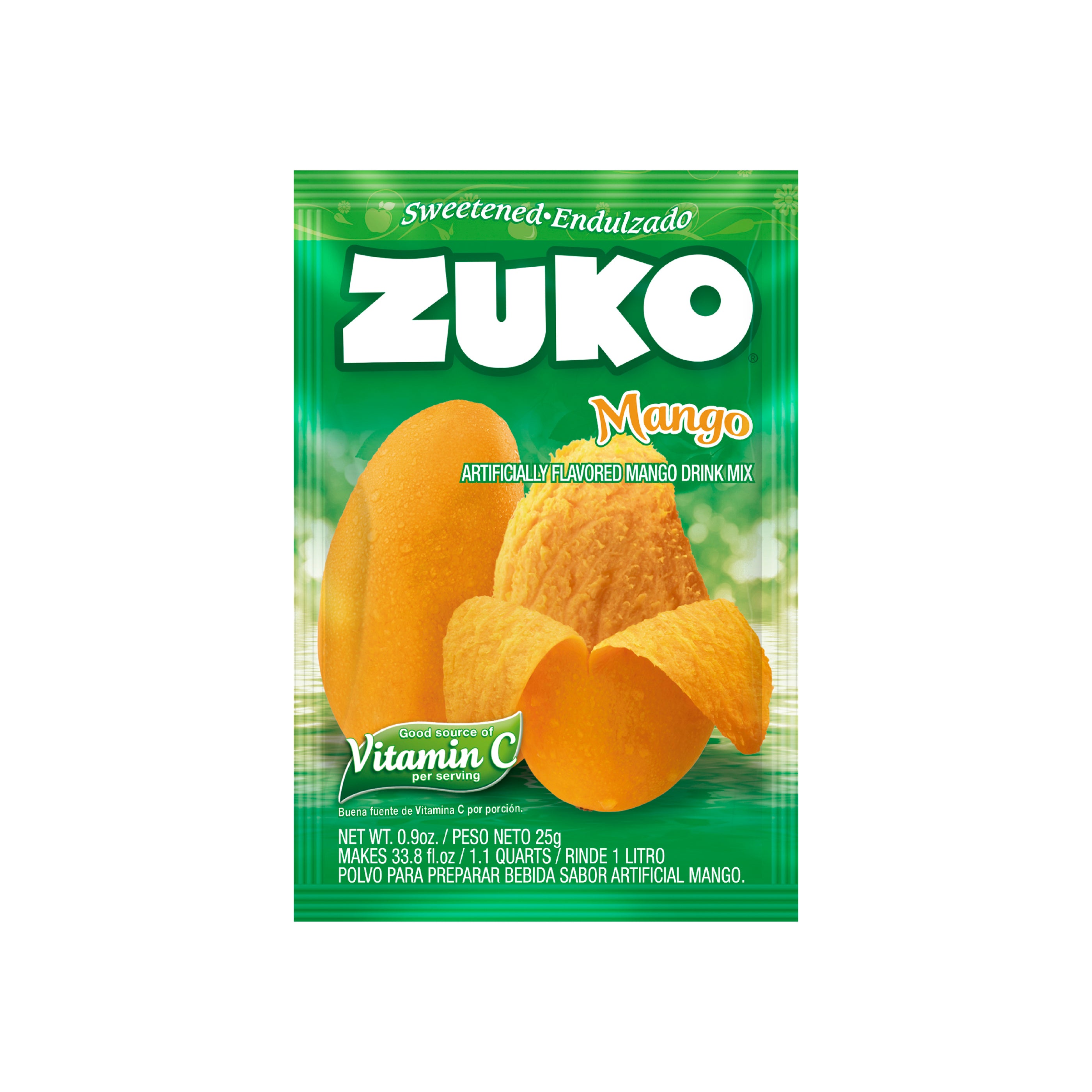 Zuko Mango 0.9 oz - 24 ct — Cordialsa USA